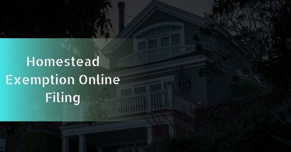 Homestead Exemption Online Filing - Marion County Property Appraiser